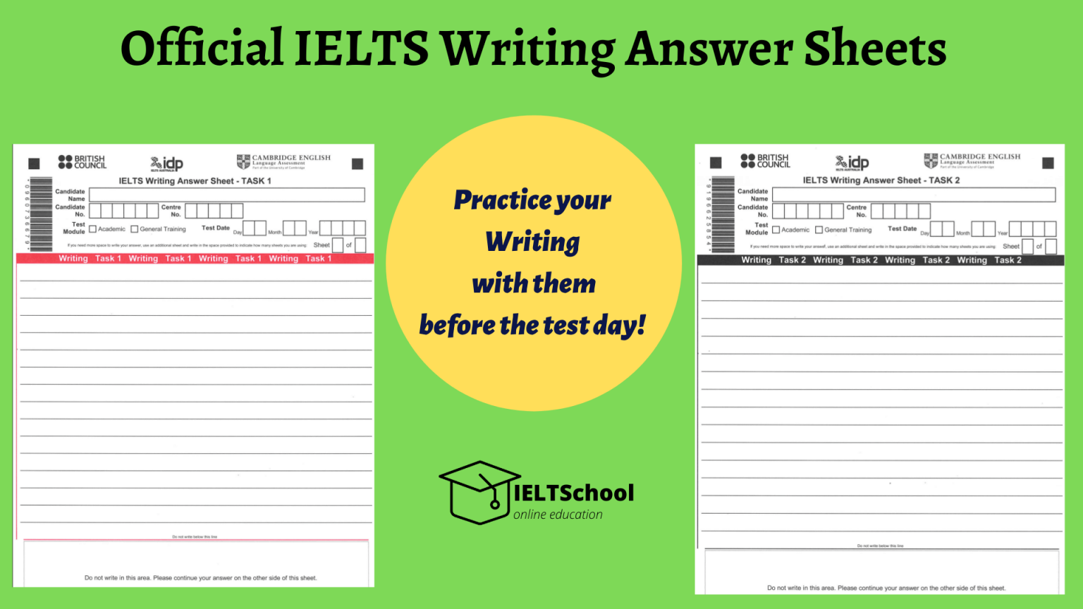 Ielts Listening Answer Sheet